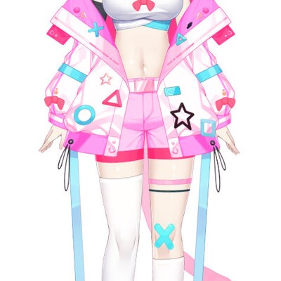 Vtuber Asset Rigged Hold Hand Arm Asset - Etsy