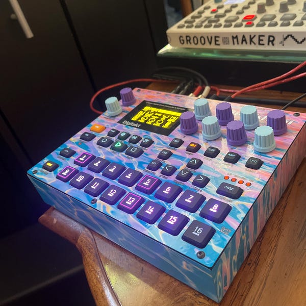 Custom Launchpad Mini MK3 Vinyl Skin Sticker / Precut Holes / Fully ...