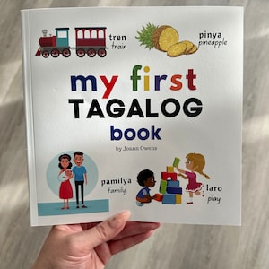 My First Tagalog Book filipino/tagalog-english Beginner Book for Kids ...