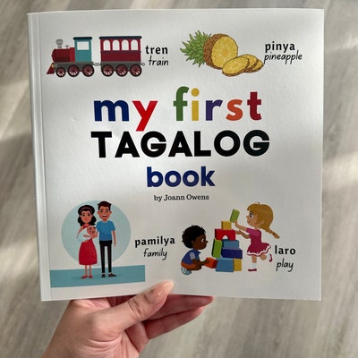 My First Tagalog Book filipino/tagalog-english Beginner Book for Kids ...