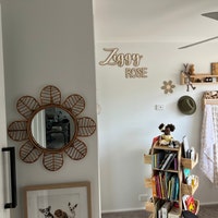Layered Name Sign Please Write Me Font Kids Room Wall - Etsy