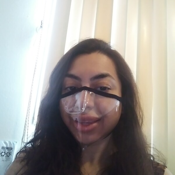 Hi Quality 100% Clear Transparent Face Mask THE REVEAL for Lip Reading ...