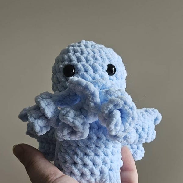 Make a Mini Cthulhu Crochet Pattern - Etsy