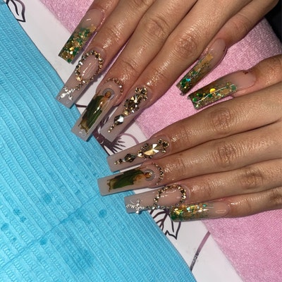 Large Number Nail Stickers Old English Birthday Year or Angel - Etsy