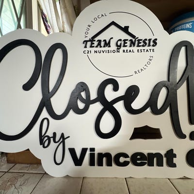 Sold Sign for Realtors, Closing Day Social Media Photo Prop, Real ...