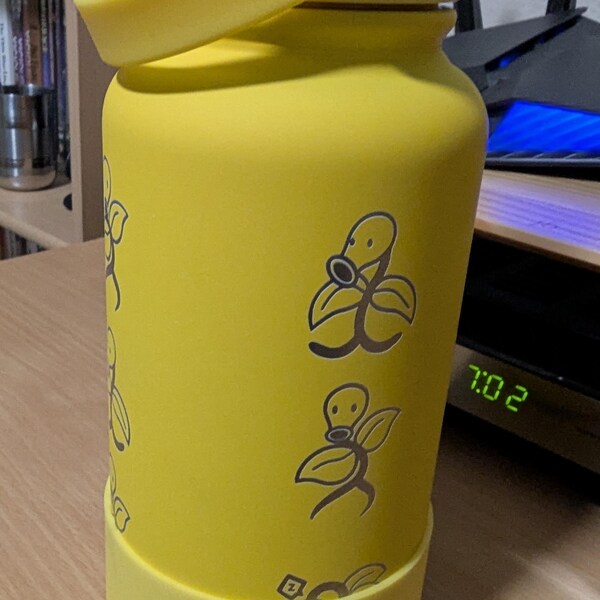 Luffy Gear 5 Water Bottle, One Piece Engraved Coffee Tumbler ...