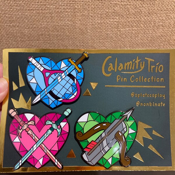 Amphibia Calamity Trio Pin Collection | Set of 3 Two Inch Enamel Pins ...