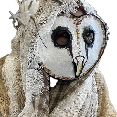 Scary Weird Mask, Creepy Scarecrow Mask, Adult Halloween Costume ...