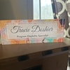 Personalized Logo Desk Name Plate Block 8x3" - Custom Logo Gift for ...