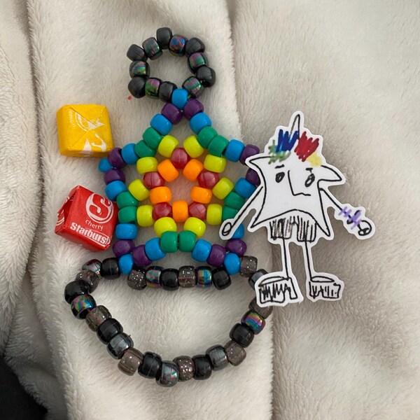 Star Glove/kandi Bracelet (customization Available) - Etsy