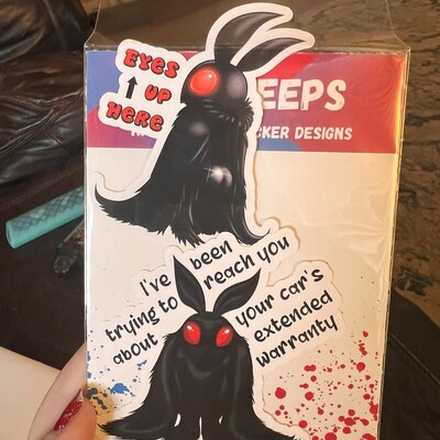 Funny Squonk Cryptid Sticker Crying / Cryptidcore / Paranormal ...