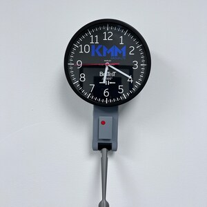8 Inch Dial Test Indicator Wall Clock, Great Gift for Machinist ...