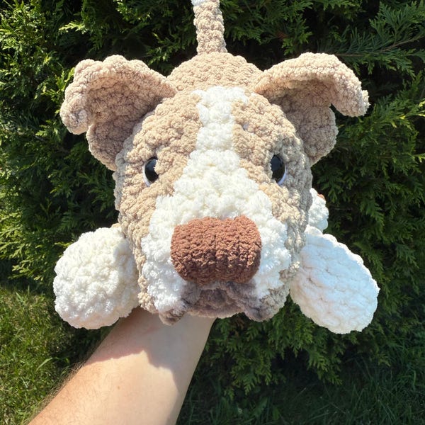 Pitbull Crochet Pattern - Amigurumi - Etsy