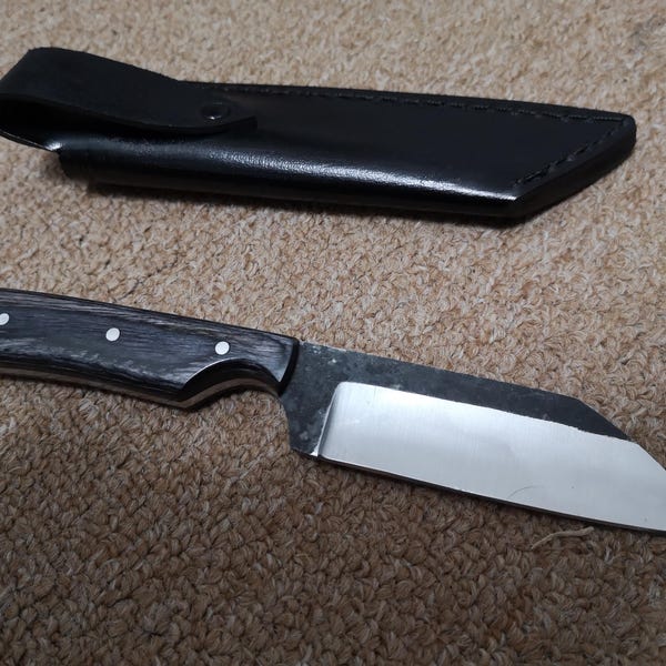 Hand Forged Every Day Carry Seax Knife, Seax Hunting Knife, EDC Camping ...