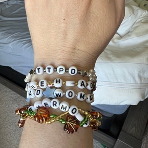 Handmade Taylor Swift Reputation Bracelet / Eras Tour Friendship ...