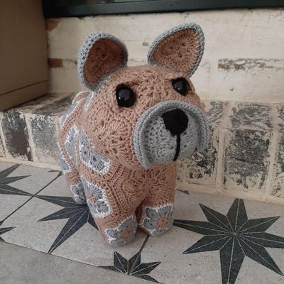 Gerald the African Flower Crochet Giraffe Head, PDF Pattern Only ...