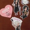 V Sticker Set - Etsy