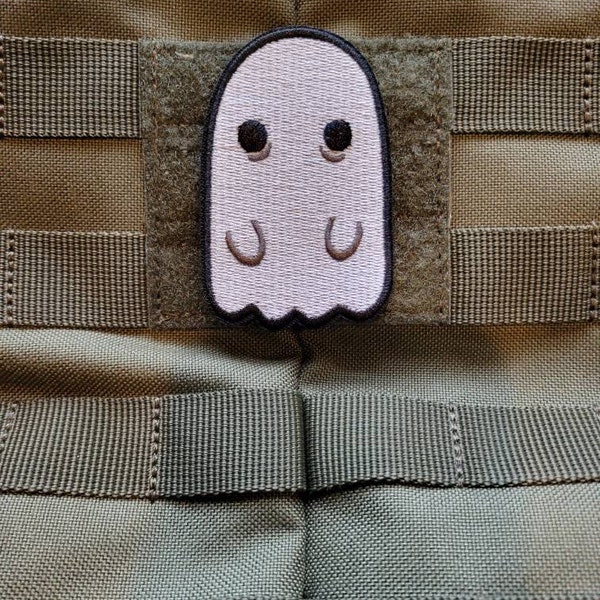 Embroidered Ghost Sew-on Patch - Etsy