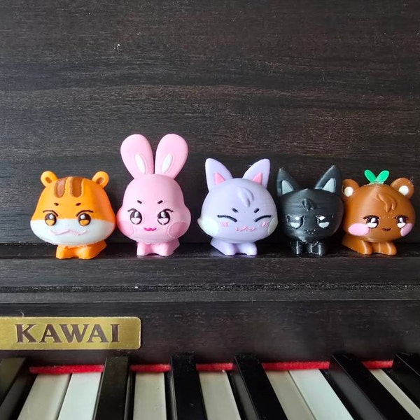ATEEZ- ANITEEZ Mini 3D Print Figures - Etsy