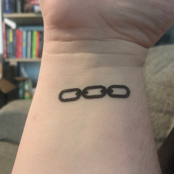 Bioshock Chain Tattoo / Jack's Tattoo 2.0 - Etsy