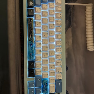 Keycap Koi Fish, Artisan Keycap, Backspace Keycap Profile Cherry and ...