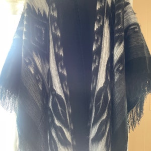 100% Wool Poncho Style Mapuche Made in Ecuador by Milmarte - Etsy