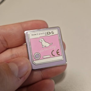 Nintendogs Game Cartridge Inspired Hard Enamel Lapel Pin Badge - Etsy