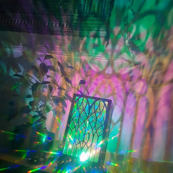 Nouveau Desk Lamp: an LED Mood Light for Wall Decor and Casting Shadows ...