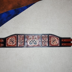 Leather Baldric Pattern / Viking Artwork / Digital Download - Etsy