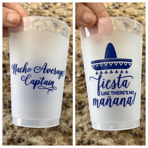 Personalized Custom Cocktail Shatterproof Party Cups, Signature Drink ...