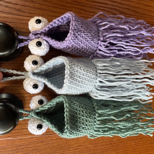 CROCHET PATTERN Mini Yip Yip, Crochet Hanging Yip Yip, Car Hanger, Mirror Hanger, Hanging ...