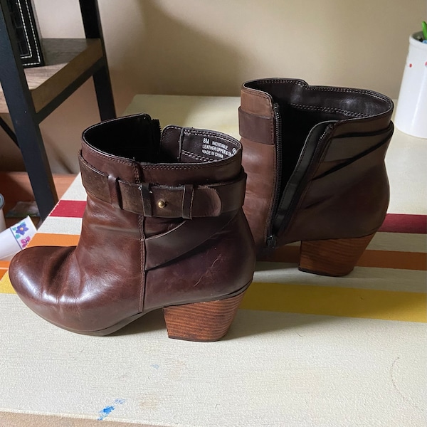 Shoemaking - Heels - Veg Tan Stacked Genuine Leather Heel Cover ...