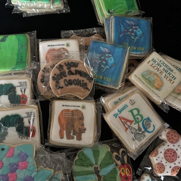 Children Storybook Theme Sugar Cookies One Dozen - Etsy