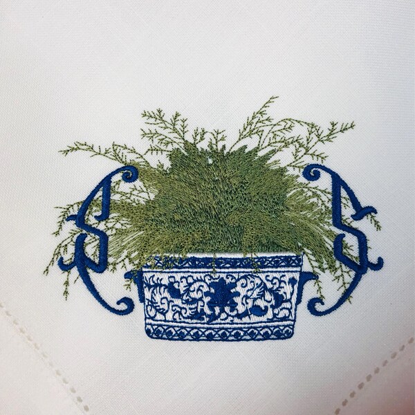 Greek Key Monogram Frame Machine Embroidery File Design 4x4 Hoop Square ...