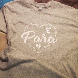 Paraprofessional Svg, Para Svg, Paraprofessional Heart Shape Svg ...