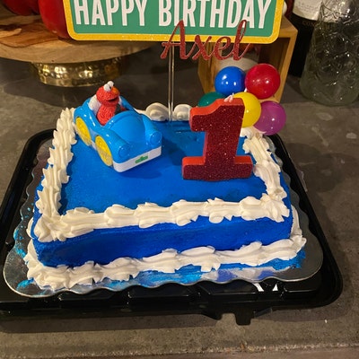 Happy Birthday Street Sign Personalized Happy Birthday Cake Topper ...