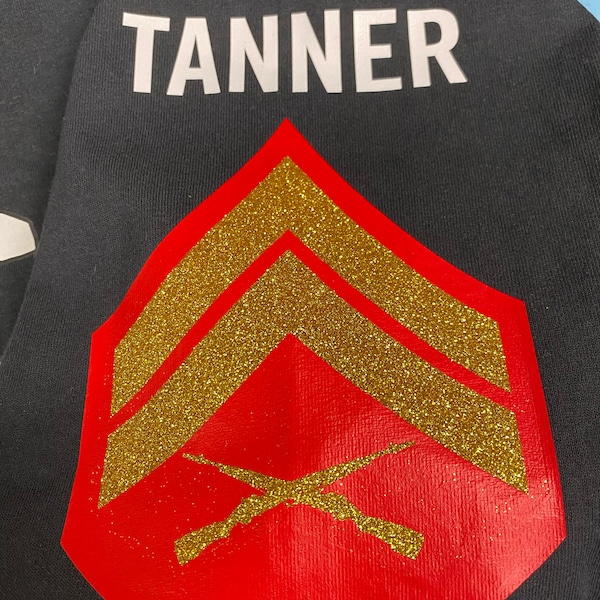 USMC Marine Corps Rank Insignia Chevrons, All Colors, Digital Vector ...