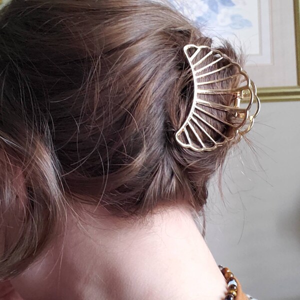 Open Rhinestone Snap Clip / Hair Barrette Rhinestone / Rhinestone Snap ...