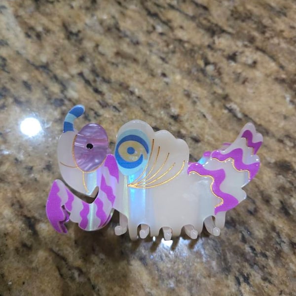 Flower Mantis Hair Claw Clips Spiny Flower or Umbrella Mantis! - Etsy