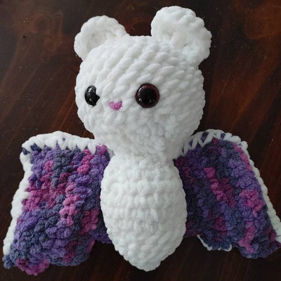 PATTERN: Plush Binx the Bat Pattern Amigurumi Chunky Bat Pattern Super ...