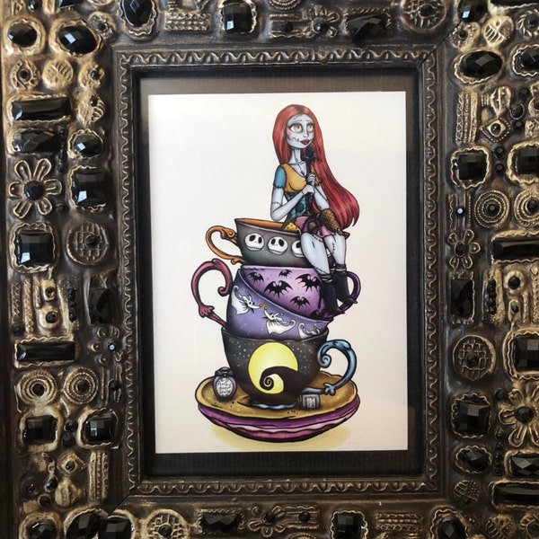 Teacup Emily - the Corpse Bride - Teacup Sally - A Nightmare Before ...