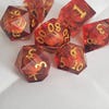 Midnight Koi Fish Dnd Dice Set for Dungeons and Dragons D20 TTRPG ...