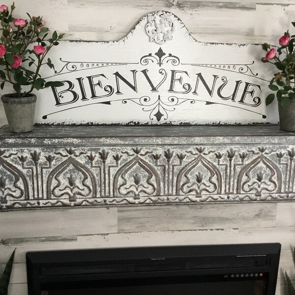 BIENVENUE, French Signs, Welcome Sign, Family Sign, 36 X 15 - Etsy