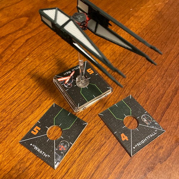 TIE Whisper Ship Tokens for X-wing Miniatures - Etsy