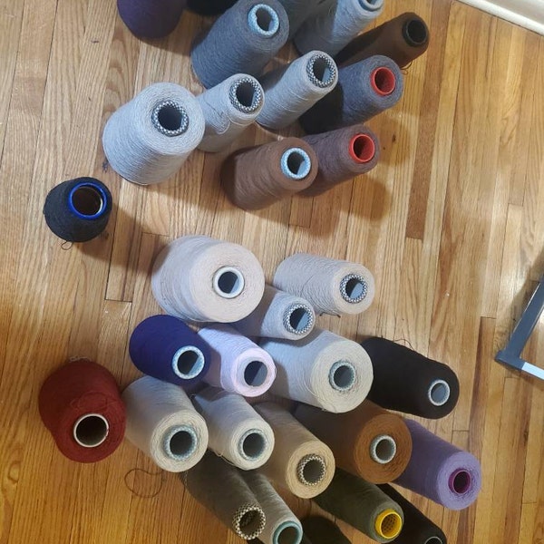 100% Lana Italian Wool Yarn for Knitting - 2/15.5NM - Ships From United ...