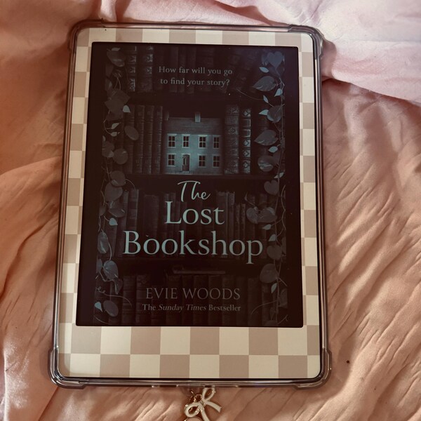 Pink Bow Book Sleeve / Coquette Book Pouch / Kindle Cozy / Book Lover ...