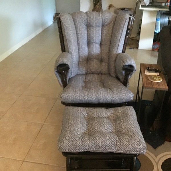 Wingback Rocker Replacement Cushions / Canadian Rocker Cushions ...