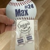 Round Tag, Personalized Sports Bag Tag, Backpack Name Tag, Custom ...