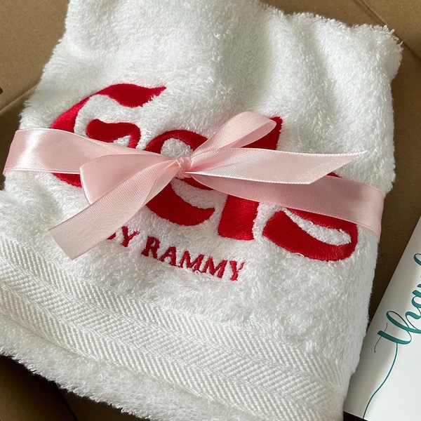 Corporate Logo Towels, Bespoke Logo Towels, Personalised Salon Towels ...