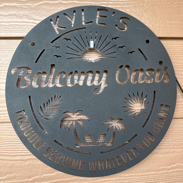 Personalized Backyard Pool Metal Sign, Outdoor Decor, Pool Signs for ...